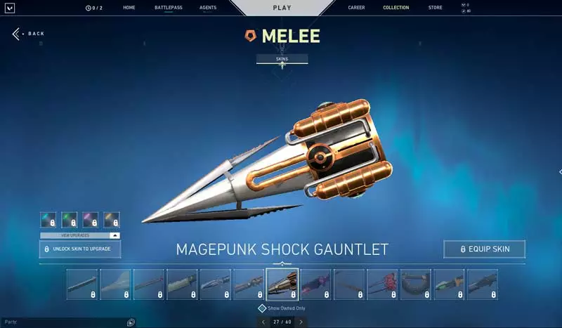 Все скины для ножей Валорант и как их получить