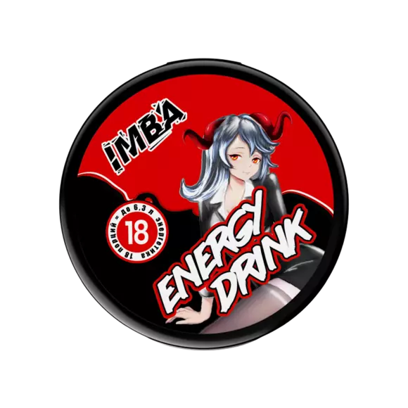 IMBA Energy Дикая Клубника - купить сухой энергетик без сахара в интернет магазине Imba Shop