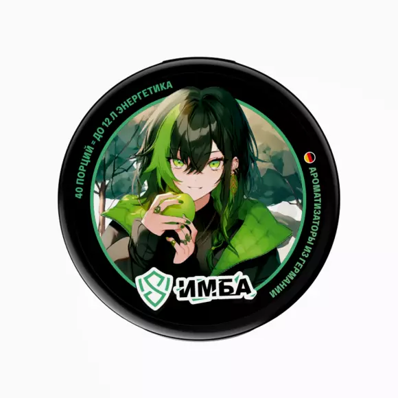 ИМБА Яблоко-Киви - купить сухой энергетик без сахара в интернет магазине Imba Shop